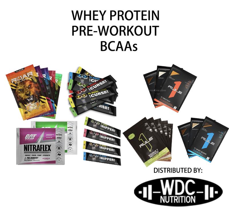 Rule 1 Whey Protein/JNX Ripper The Curse /GAT Nitraflex , Pre-Workout ...