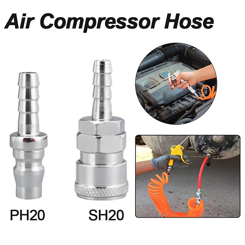 Join Hose Air Compressor Hose Quick Coupler Plug Socket Connector ...
