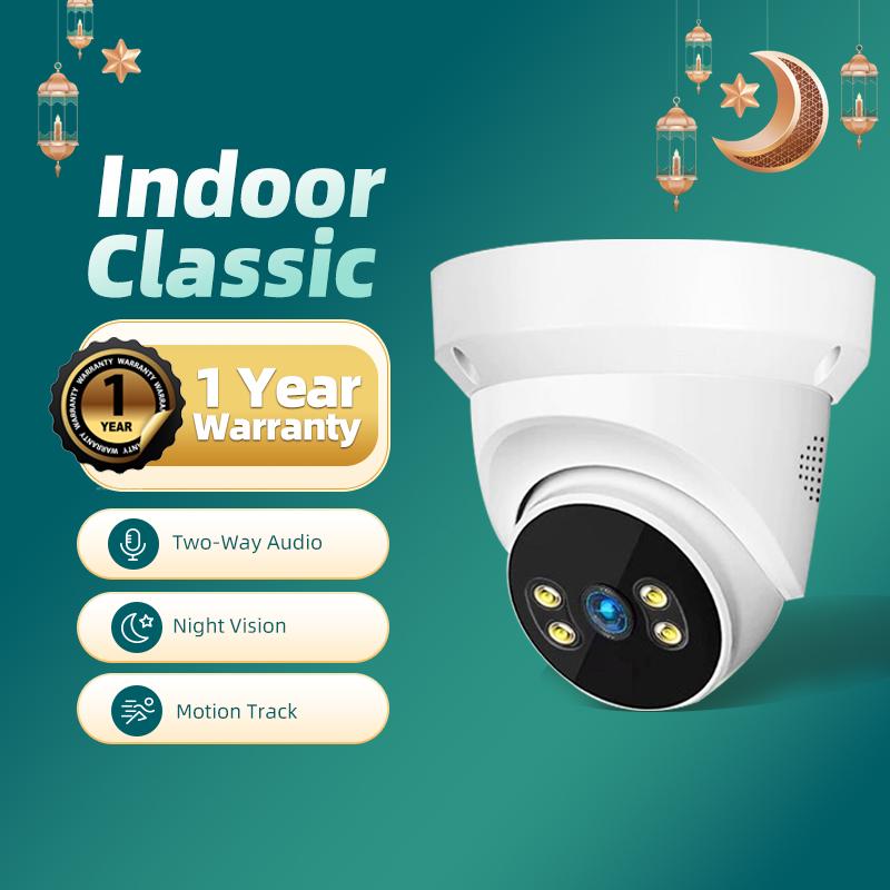 【PROMOSI BESAR】Franwell Kamera CCTV Q1 1080P HD PTZ Dalam Rumah ...