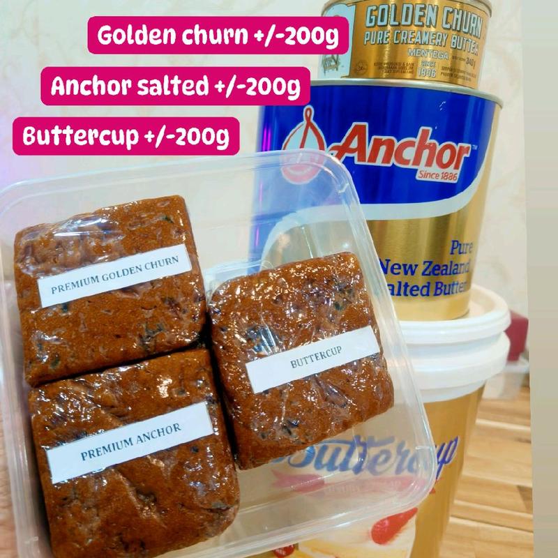 Tester Special Combo 3 butter kek kukus buah premium (Bc,Gc,Ac ...