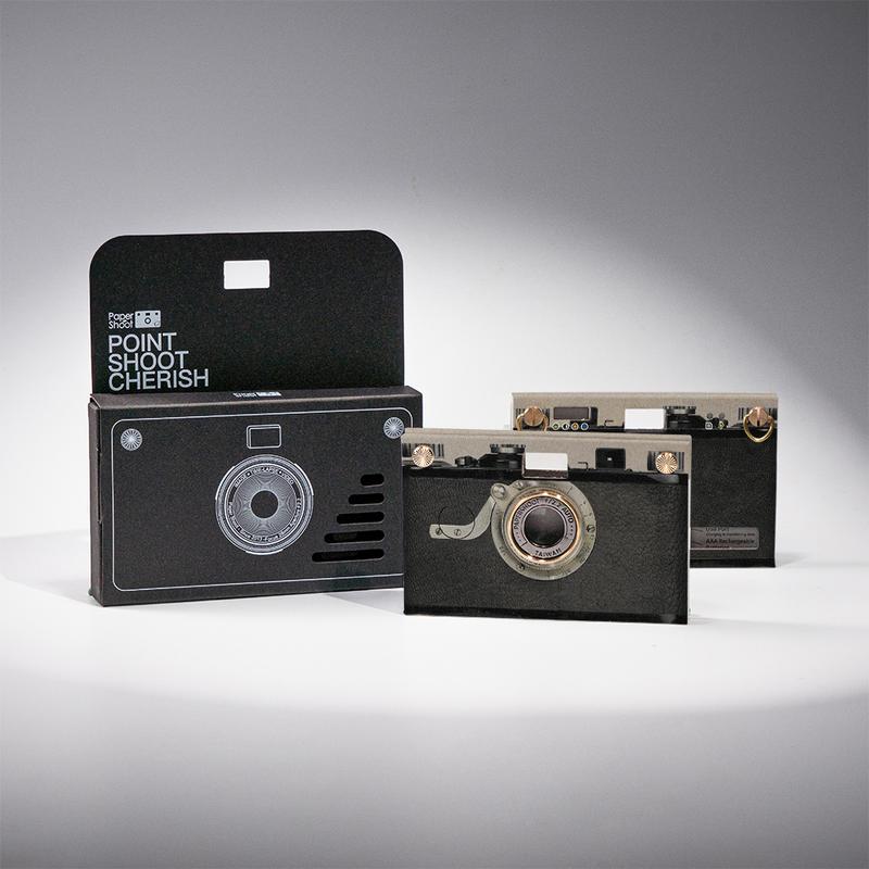 Paper Shoot Camera Case Vintage Old Times Black Interchangeable ...