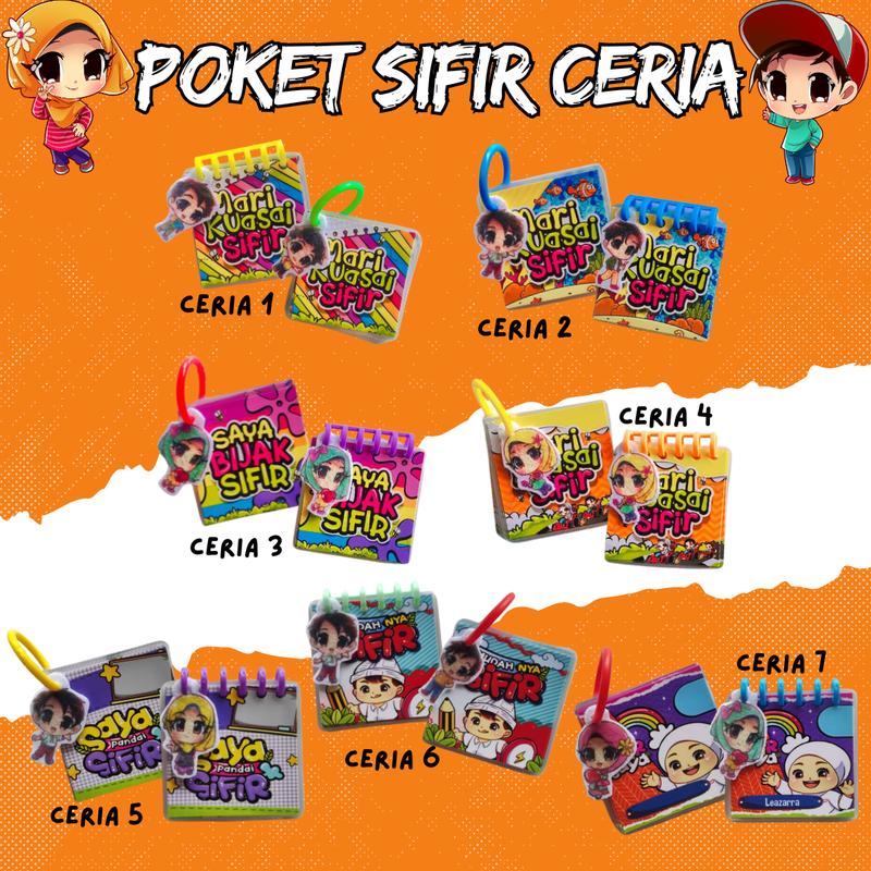 Poket Sifir Ceria - Note Style Design TERBARU - TikTok Shop Malaysia