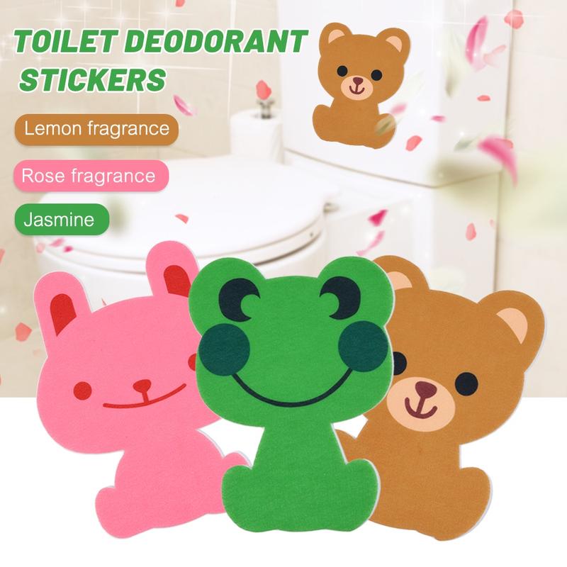 Toilet deodorant Stickers, 1 PCs, cute cartoon, eco-friendly - TikTok ...