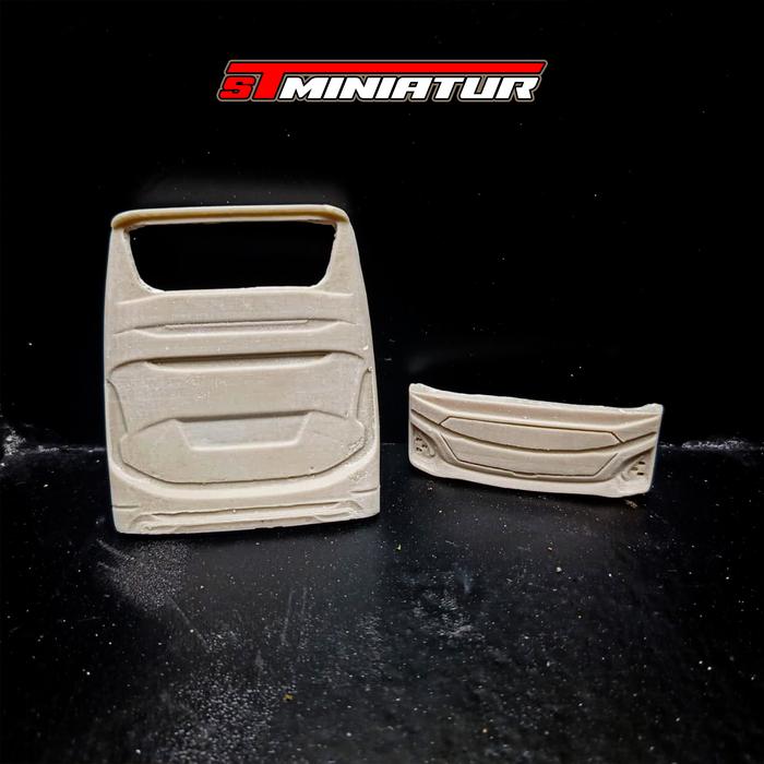Jual face cowl depan belakang jetbus 5 skala rkc / 1:35 - belakang saja ...
