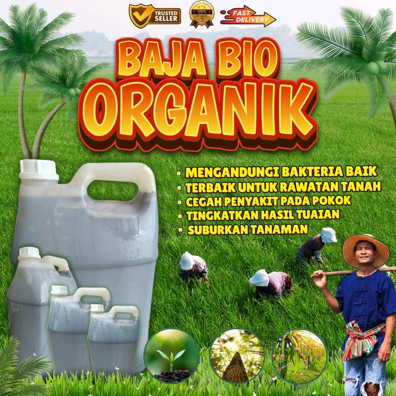 Baja Bio Organik 10 LITER Untuk Tanaman Padi - TikTok Shop Malaysia