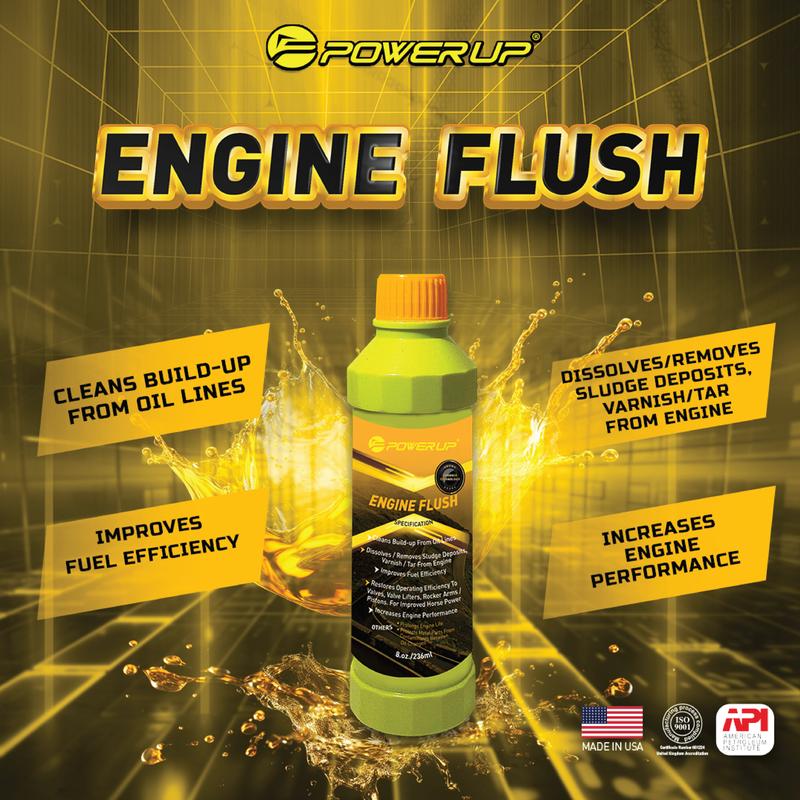 POWER UP ENGINE FLUSH 236ML Piston Car supplement - TikTok Shop Malaysia