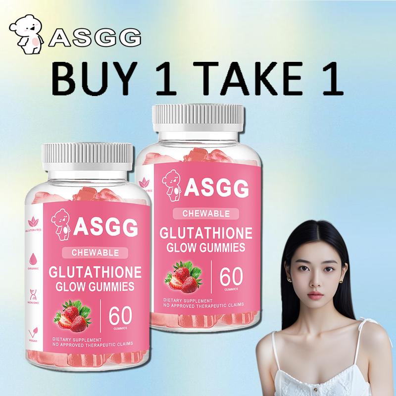 【BUY 1 TAKE 1】ASGG 60PC Glutathione Glow Gummies Glutathione - TikTok ...