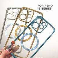 Jual Case UNTUK OPPO RENO 15 15 PRO 15 PRO MAX Clear Luxury Plating ...