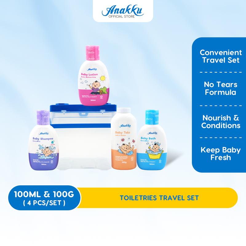 Anakku Toiletries Set | Mandian Bayi 100ml TS118 - TikTok Shop Malaysia