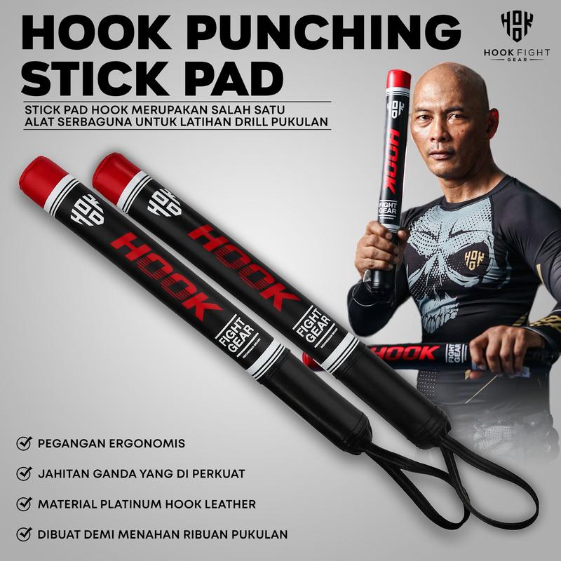 Boxing Stick Pad Hook Precision Training Stick Muay Thai Punching Pad ...