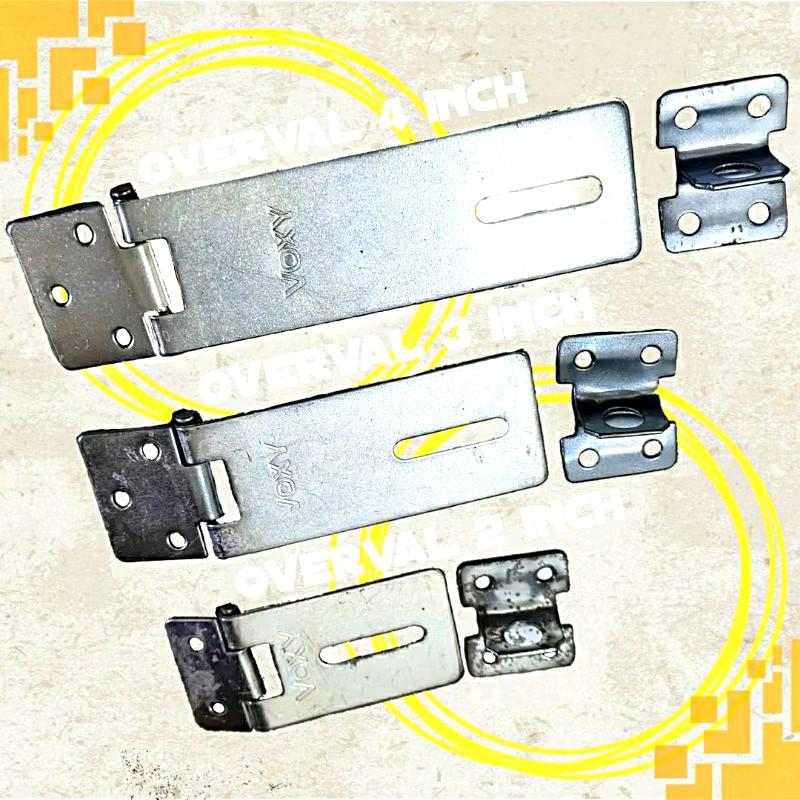 Overval Plat Tebal Galvanis 2 Inch Voxy Cantolan Gembok Overpal - Shop ...