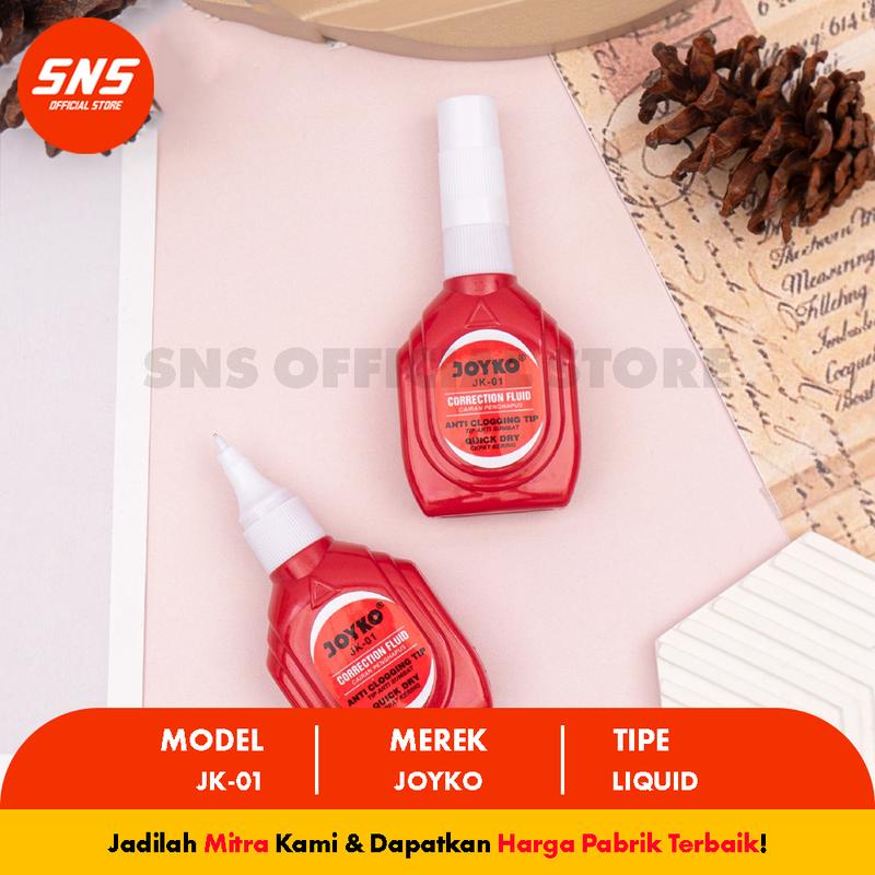 TIPEX CORRECTION TAPE CAIR KUALITAS JOYKO - Shop | Tokopedia