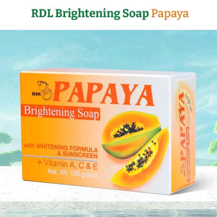 RDL Papaya Brightening soap Original - Shop | Tokopedia