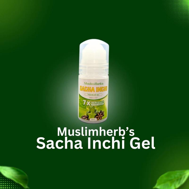 MUSLIMHERBS SACHA INCHI GEL MASSAGE OIL AROMATHERAPY ORIGINAL - TikTok ...