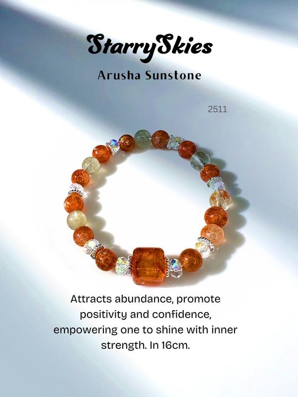 Arusha Sunstone Crystal Bracelet - TikTok Shop Singapore