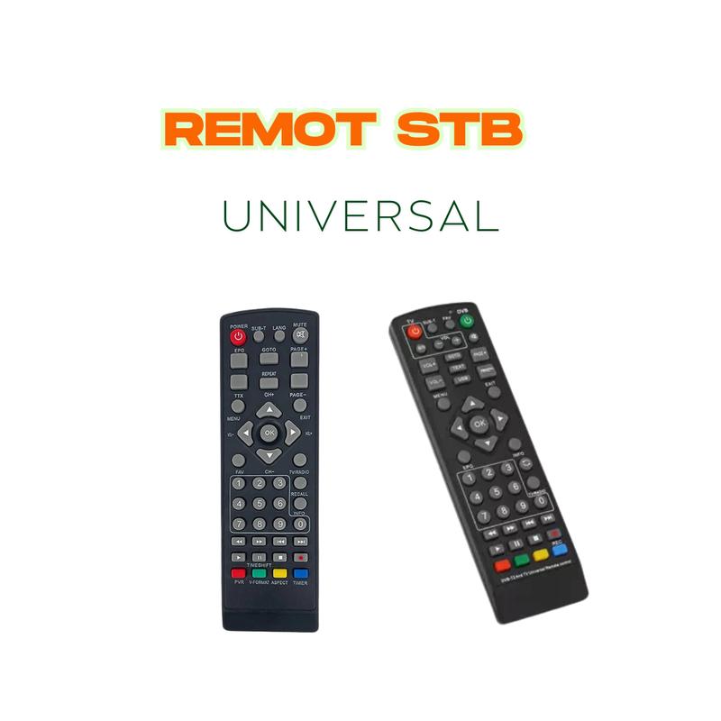 REMOT SET TOP BOX UNIVERSAL REMOTE STB BELUM TERMASUK BATTERAI ini ...