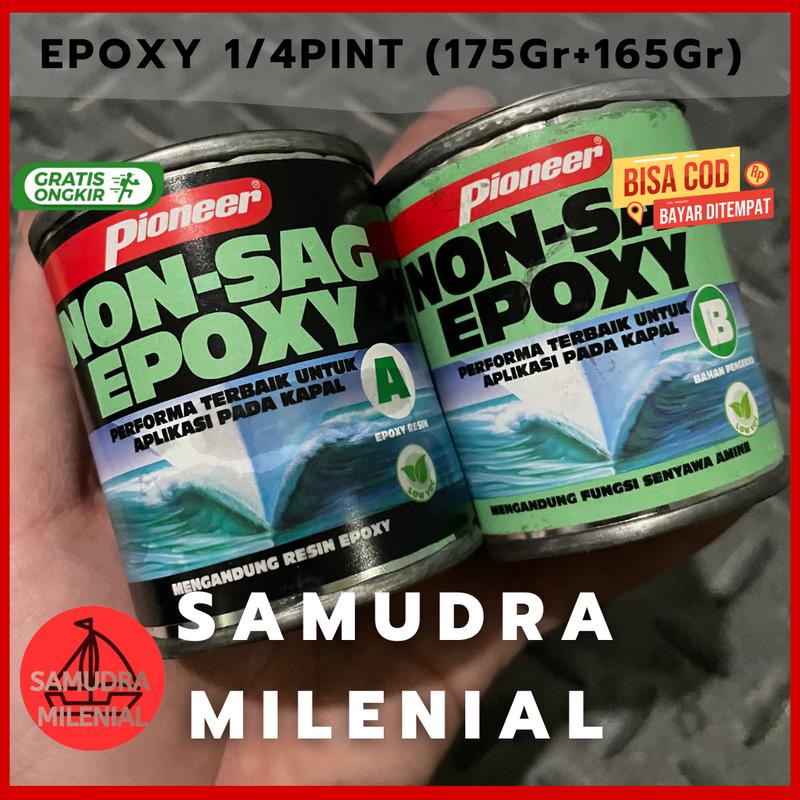 Pioneer EPOXY NON-SAG 170GR (1SET 2 KALENG = 340GR) / LEM PHILIPINE ...
