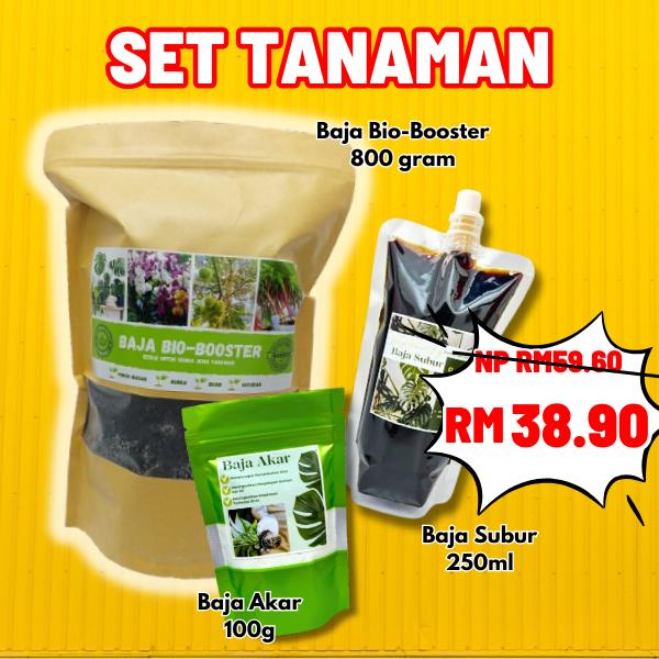 SET A: Set Khas Tanaman Baja Bio-Booster + Baja Subur Organi - TikTok ...