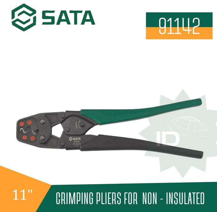 Promo SATA Tang Crimping 91142 Crimping Pliers for Non-Insulated ...
