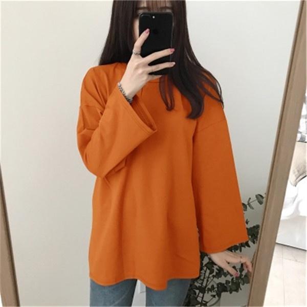 Kkli-Baju t lengan panjang Korea untuk wanita, pakaian wanita, - TikTok ...