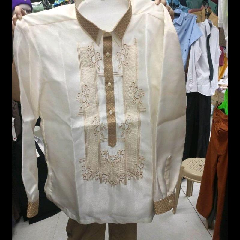 BARONG GOVERNMENT UNIFORM HIGH QUALITY DOUBLE LINING - TikTok Shop ...