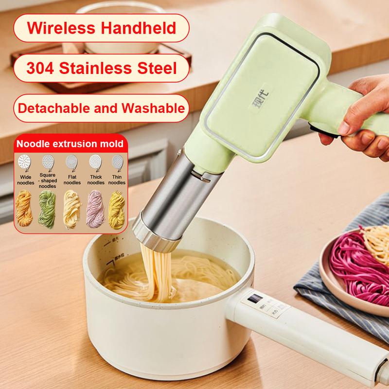 Electric Handheld Noodle Machine Wireless Noodle Maker Tool - TikTok ...