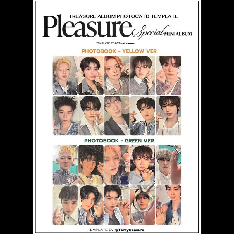 Official Photocard Treasure Pleasure Special Mini Album - Shop | Tokopedia