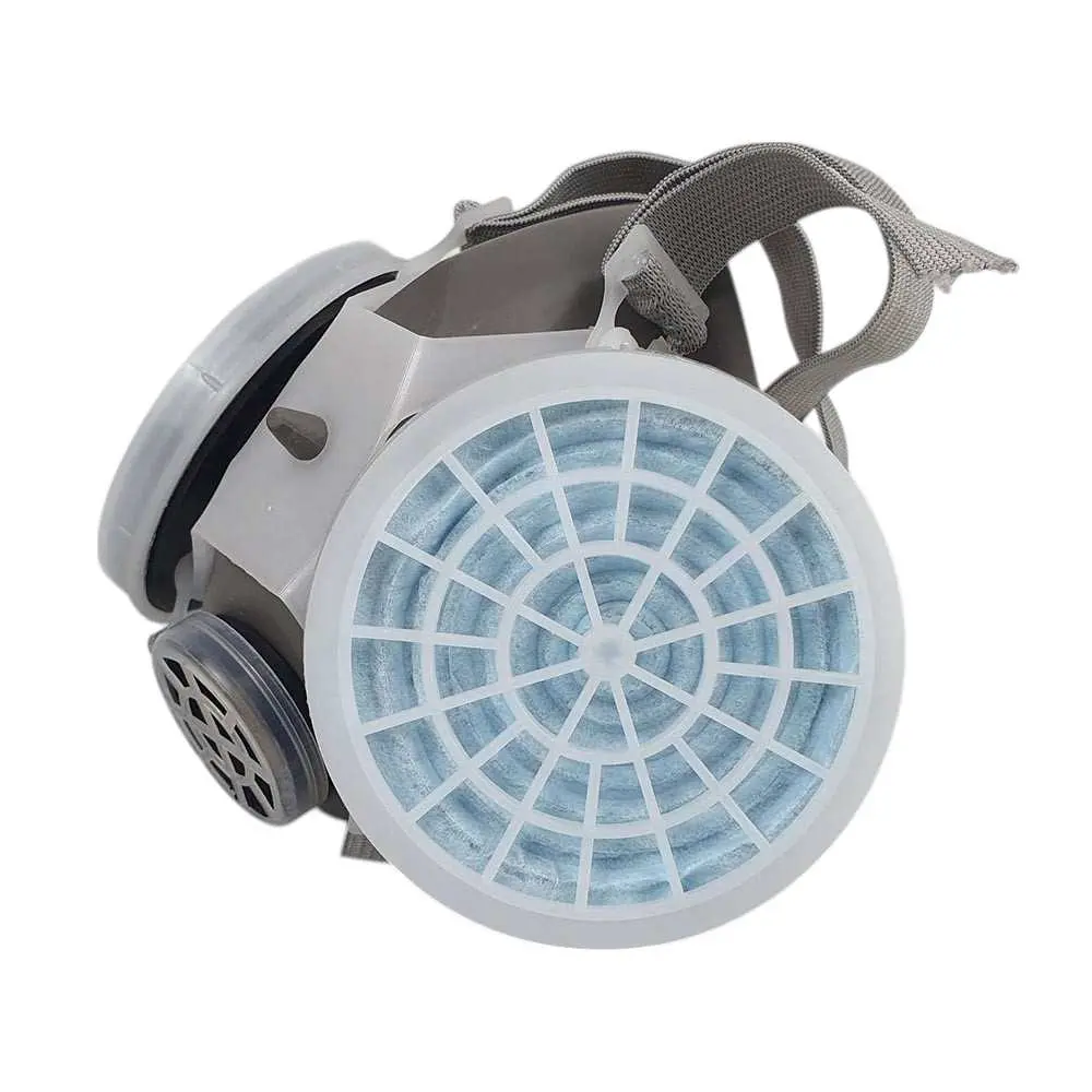 Masker Gas Respirator Half Face with Activated Carbon Filter - 8006 ...