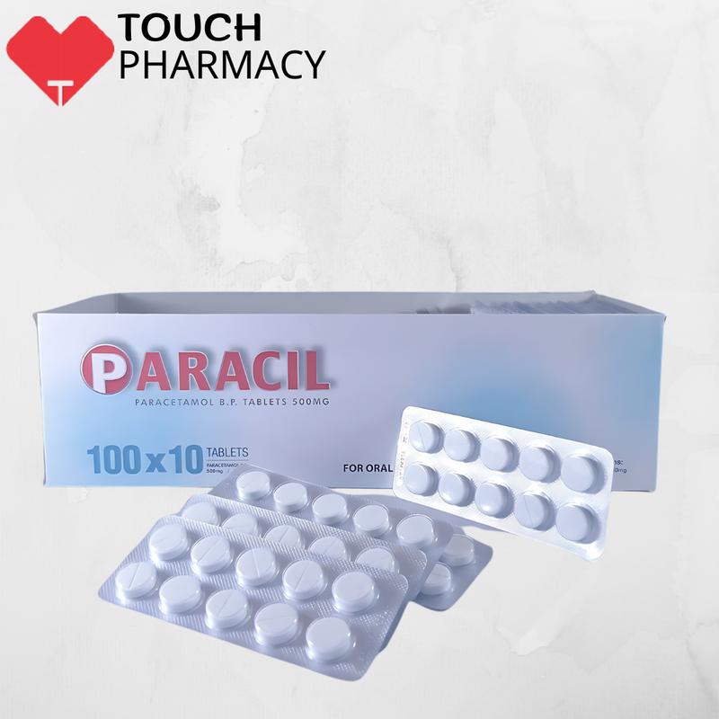 PARACIL PARACETAMOL 500MG 100X10'S BOX/10'S STRIP - TikTok Shop Malaysia