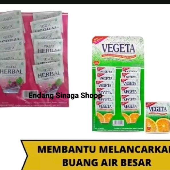 VEGETA HERBAL Rasa Anggur dan Jeruk 1 renceng isi 12 Sachet - Shop ...