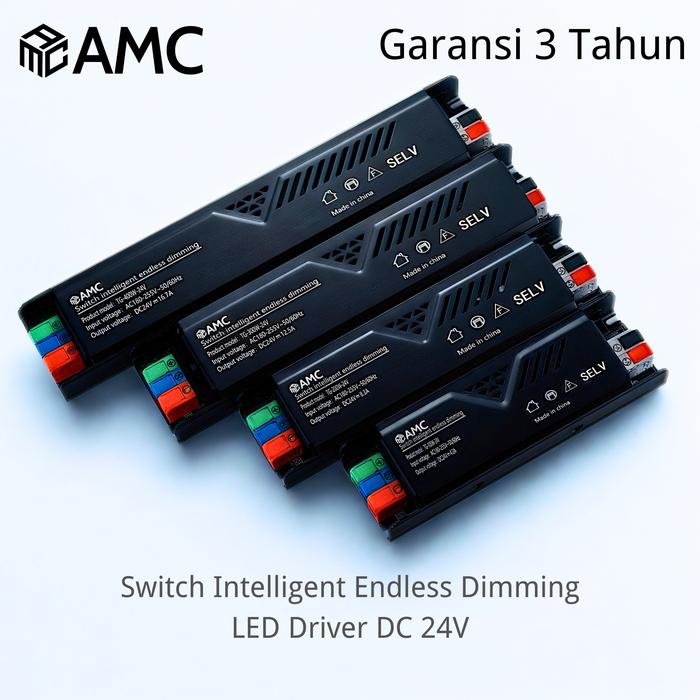Jual AMC TG Switch Dimming Trafo DC 24V Power Supply Adaptor COB LED ...