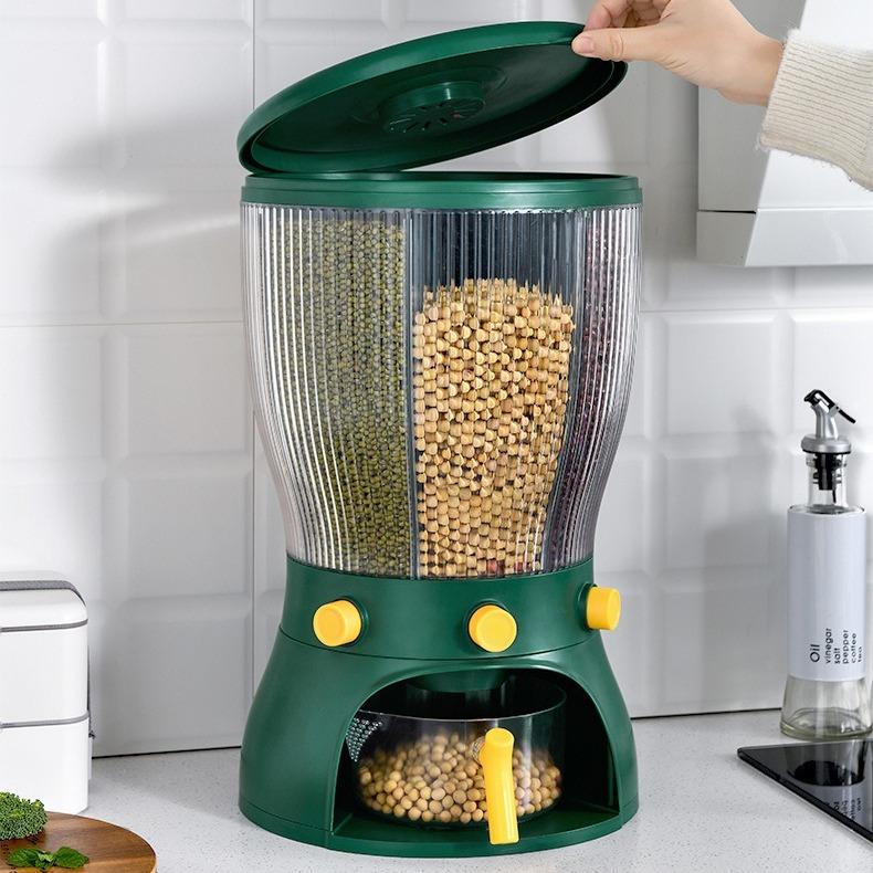 RICE BOX Dispenser Beras Multi Fungsi 4 in 1 - Shop | Tokopedia