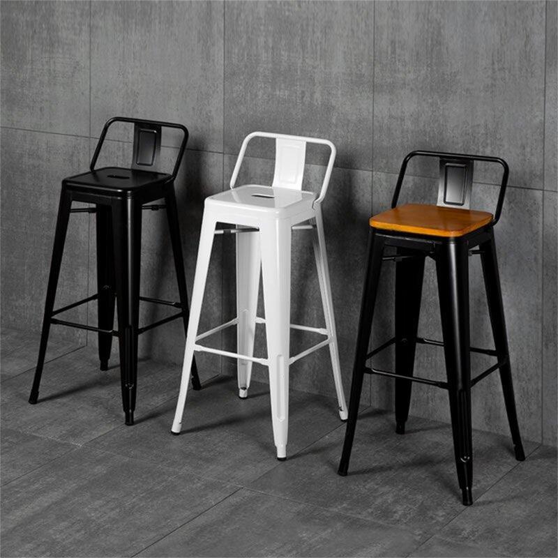 Metal High Chair Tolix Metal Kitchen Bar Chair High Bar Stoo - TikTok ...