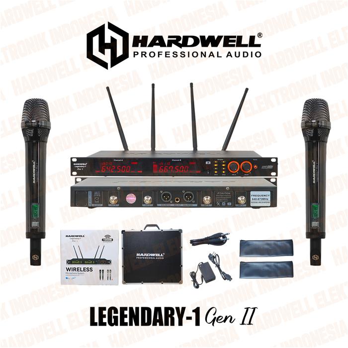 Promo Mic Wireless Hardwell LEGENDARY 1 Gen II Original Microphone ...