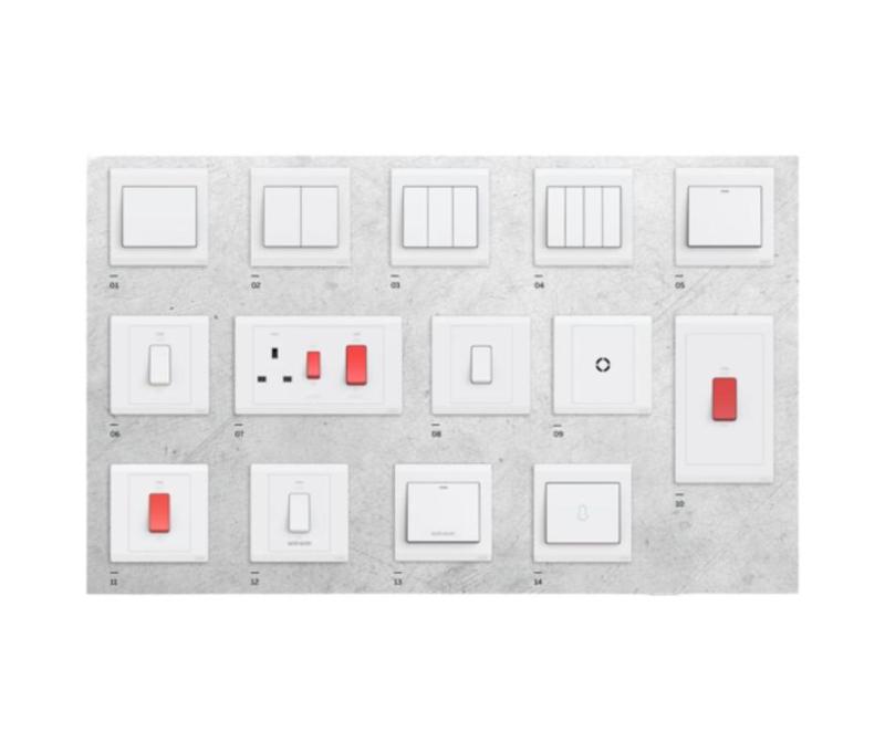 (NEW DESIGN OFFER) ABB INORA SWITCHES & SOCKETS -WHITE SERIES - TikTok ...