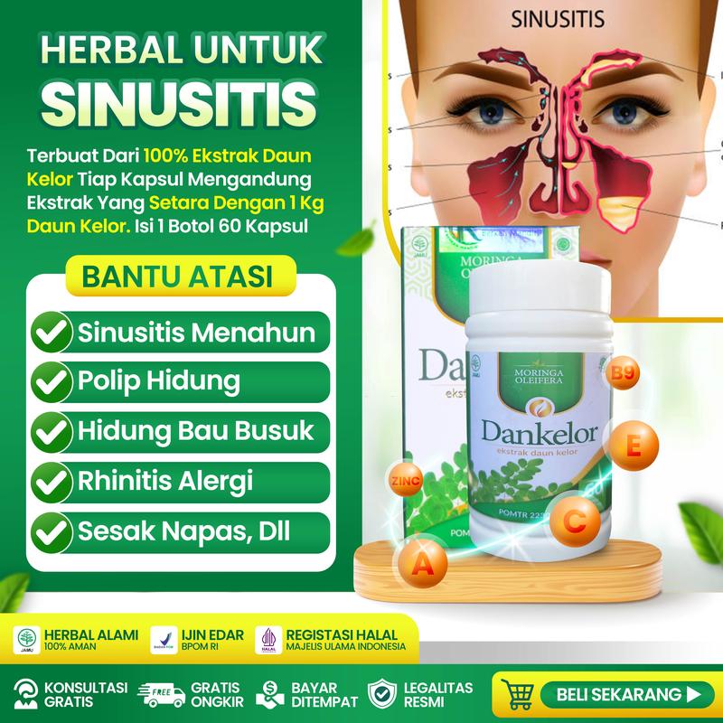 Sinusitis Paling Ampuh Polip Hidung Gangguan Indra Penciuman Bau Busuk ...