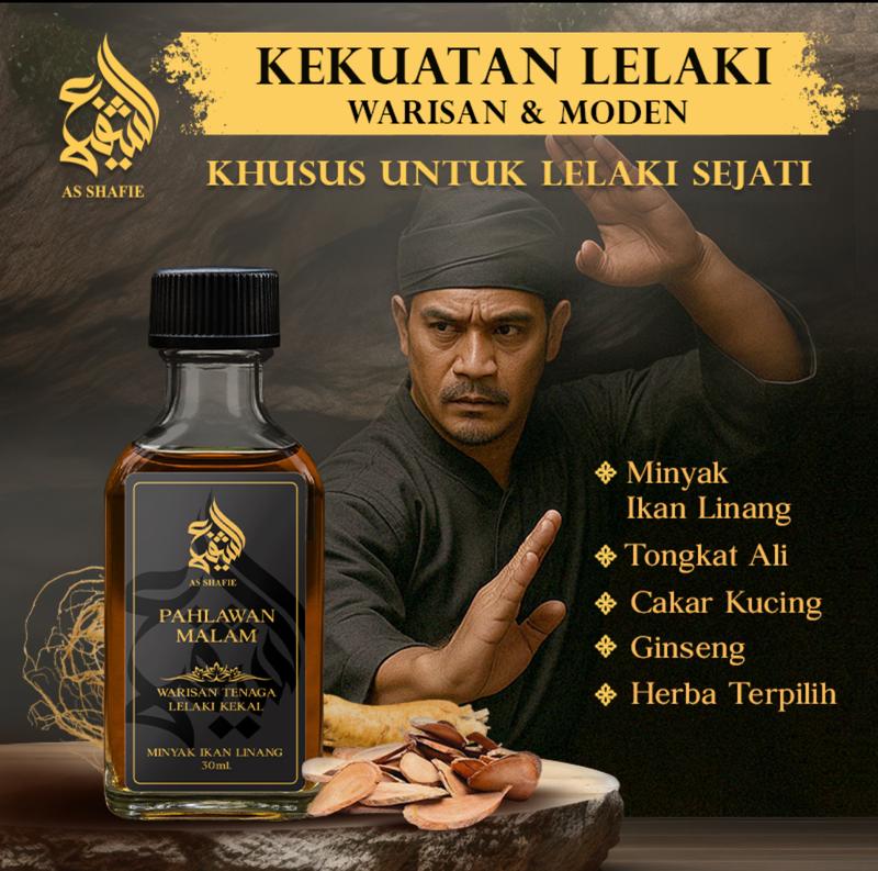 Minyak Lelaki Khasiat Ikan Linang As-Shafie - TikTok Shop Malaysia