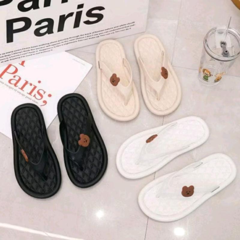 Sendal Jepit Wanita Dewasa Terbaru Motif Fres Bear Sandal - Shop ...
