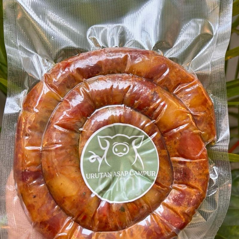 Urutan Babi Asap Campur (Daging dan Lemak) vacum 500 gram/Menerima ...