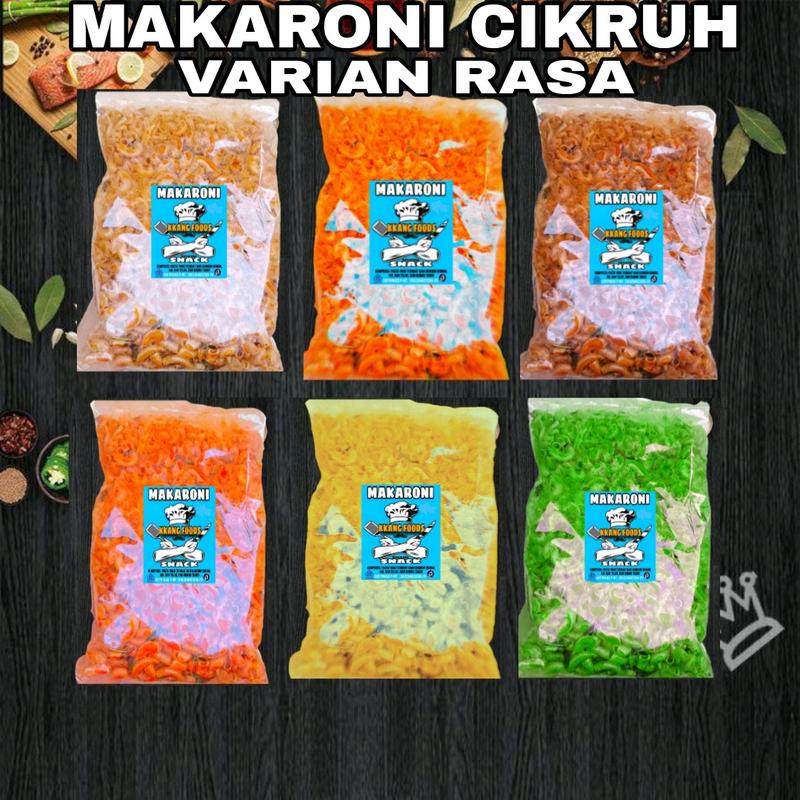 1/2 KG MAKARONI CIKRUH VARIAN RASA Cemilan Snack Food Keripi - Shop ...