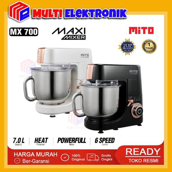 Promo Mito Mixer MX700 MAXI Kapasitas 7Liter - Stand Mixer Mito MX 700 ...