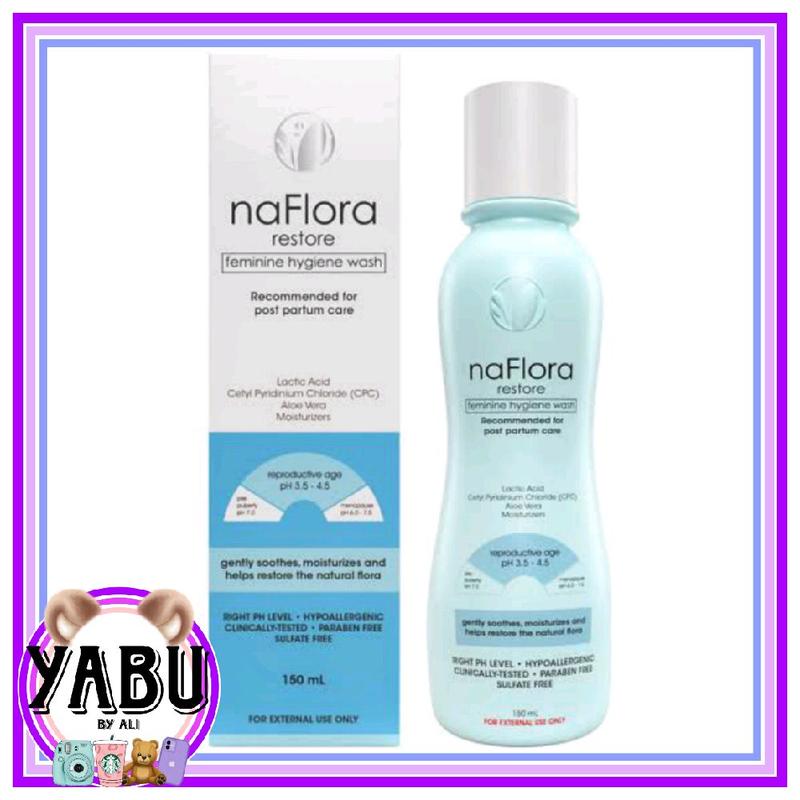 Naflora Restore Feminine Hygiene Wash (150ml) - Gentle Cleansing ...