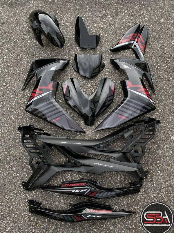 Y16 COVERSET Y16ZR STANDARD MATELIC BLACK DESIGN 2015 BATMAN Y16-ST-4 ...