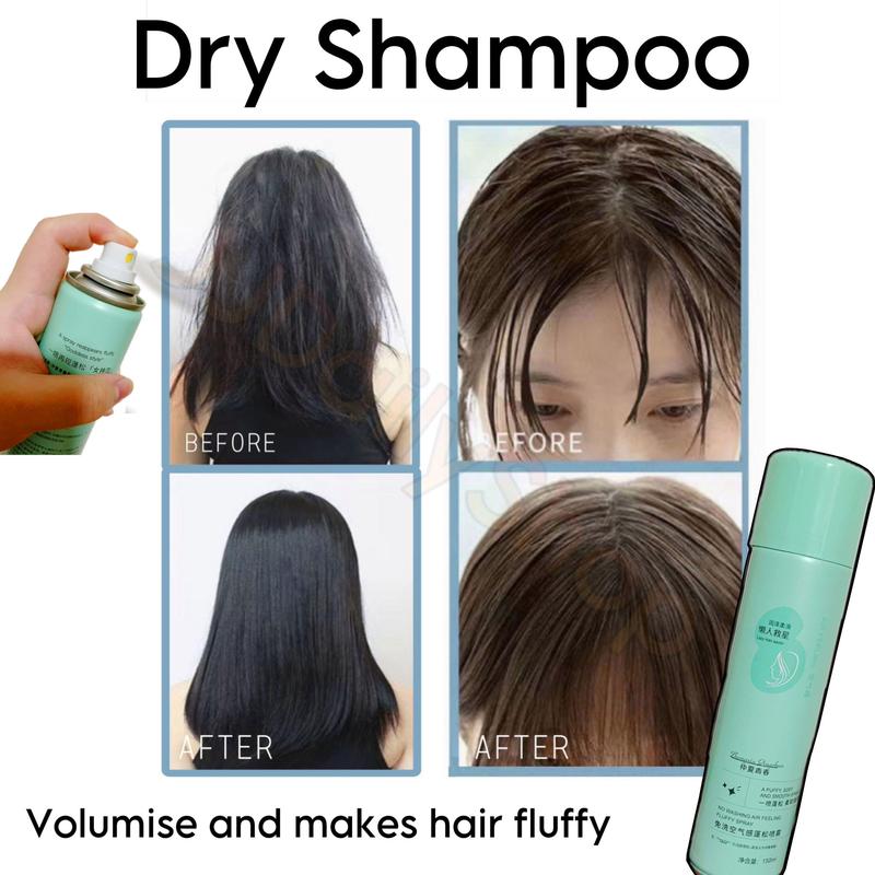 [SG Ready Stock] 150ml Washing Free Oil Control Dry Shampoo Hair ...