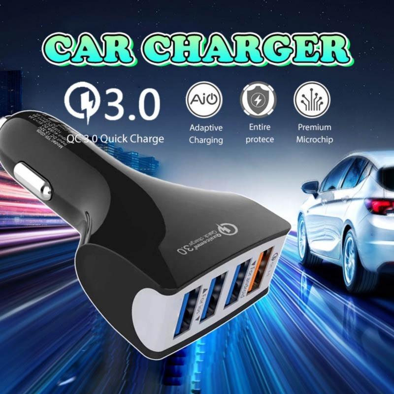 【Readystock+ COD】High quality QC 3.0 Quick Car Charger 5V 9V - TikTok ...