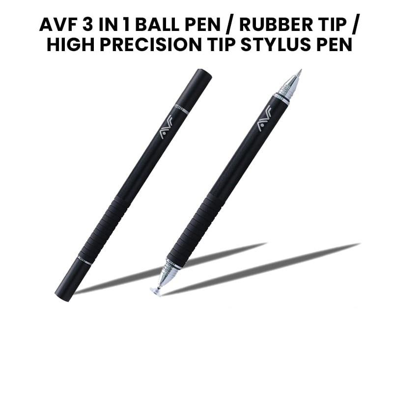 AVF Pen Stylus 3-in-1 dengan Pen Bola / Tip Getah anti calar - TikTok ...