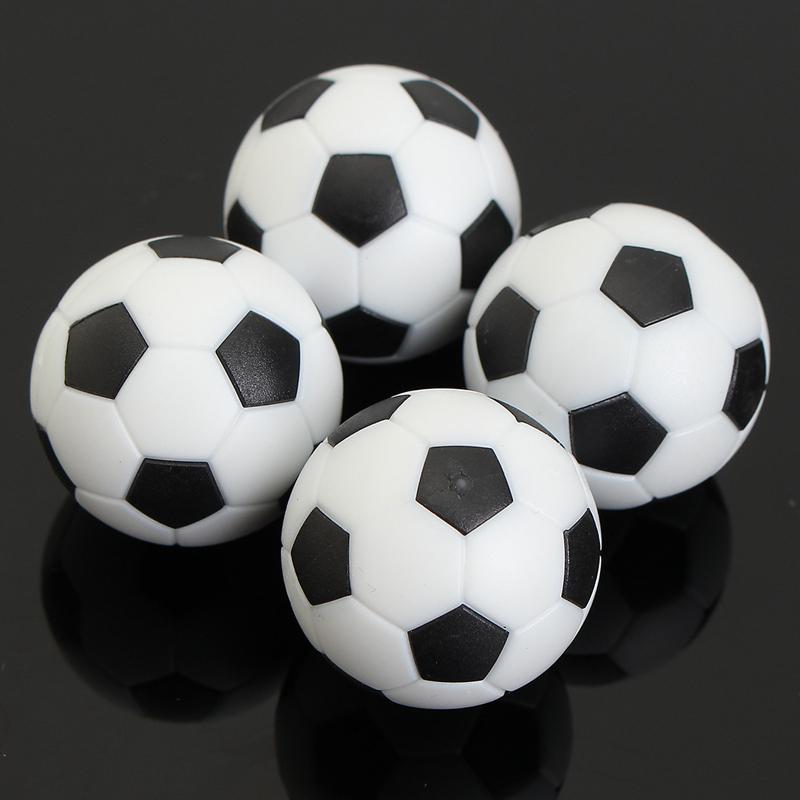 Bola Sepak Bola Sepak Meja Foosball, Set 4pcs, Saiz 32mm, Hitam ...