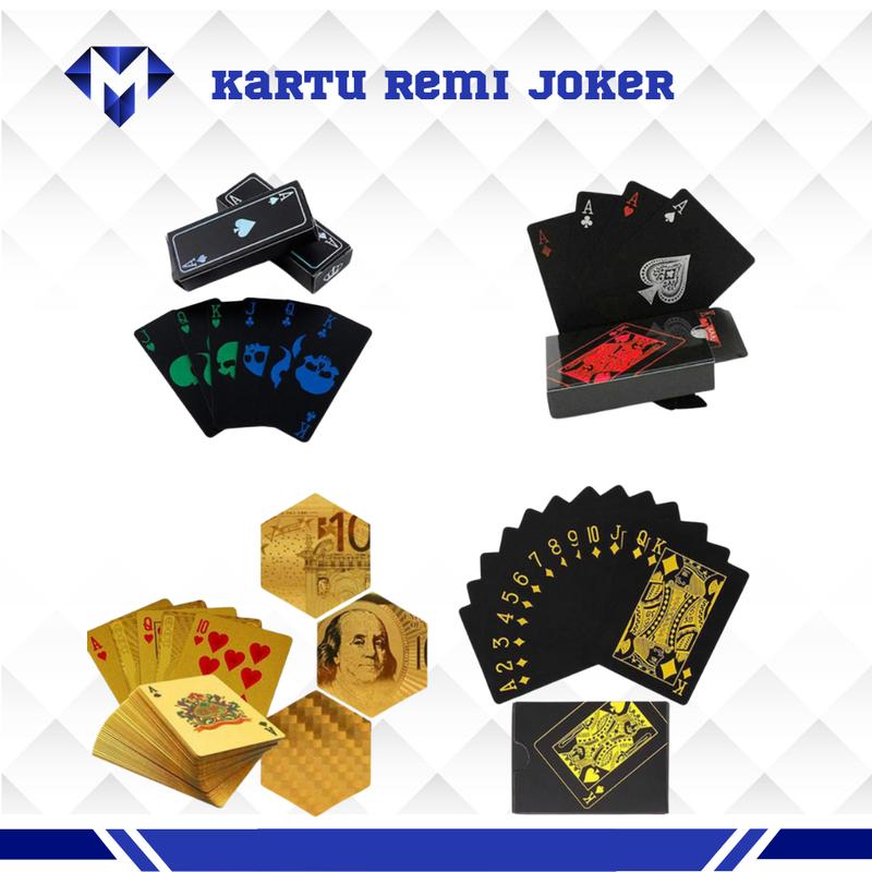 Kartu Remi Joker Anti Gabut / Kartu Poker Premium / Kartu Remi Plastik ...
