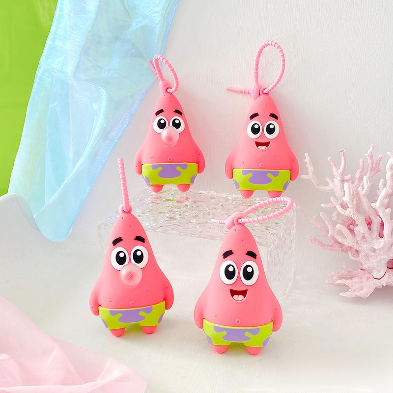 Gantungan Kunci SpongeBob Patrick Star Bisa Tiup Gelembung - Mainan ...