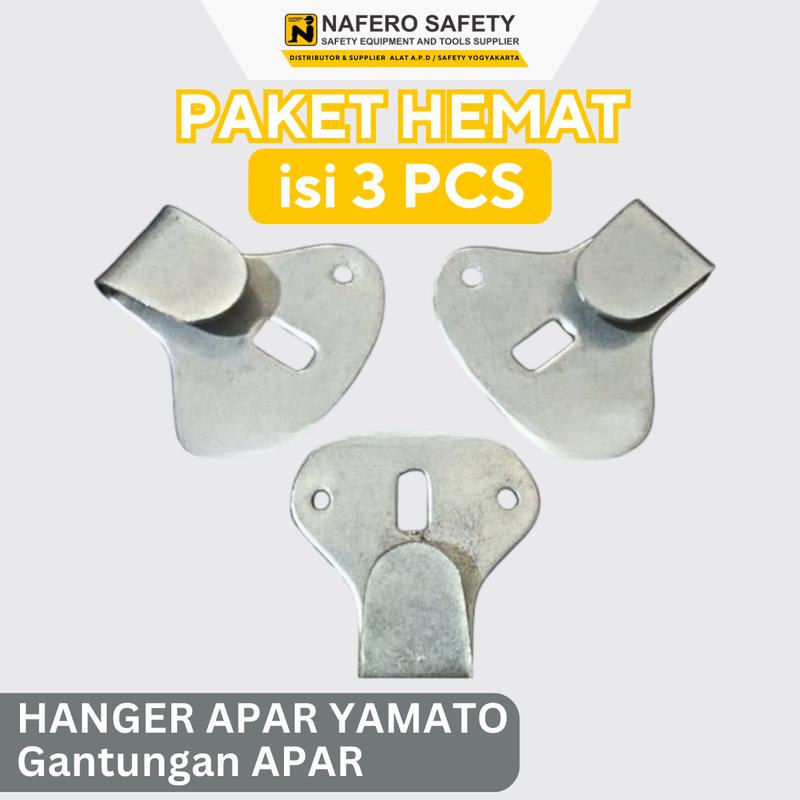 PAKET 3 PCS HANGER | GANTUNGAN untuk apar Yamato, Alpindo, aldo atau ...